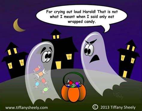 Ghosts On We Heart It Funny Halloween Jokes Halloween Jokes
