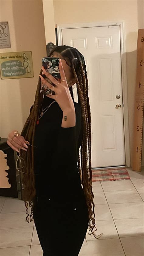 Pin By Xssylx On Knotless Braids Braids Knotless