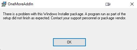 Install Error On Latest Version Issue 545 Stevencohn OneMore GitHub