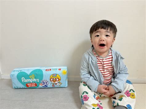 기저귀 샘 걱정없는 팸퍼스 에어차차 여름기저귀 후기 네이버 블로그