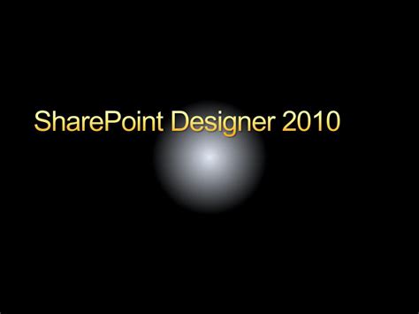 PPT Introduction To SharePoint Designer Workflows PowerPoint Presentation ID