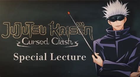 Jujutsu Kaisen Cursed Clash Satoru Gojo Enseña La Mecánica Del Juego