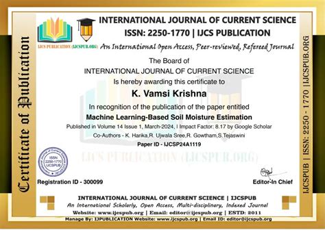 Vamsi Krishna Kancharapu On Linkedin I Am Thrilled To Announce The Publication Of My Research