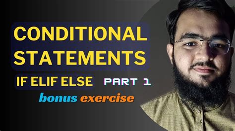 Conditional Statements In Python If Elif Else Python For Everyone
