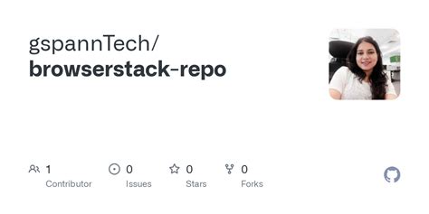 Github Gspanntechbrowserstack Repo