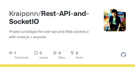 GitHub Kraiponn Rest API And SocketIO Project Prototype For Rest Api And Web Socket Io With