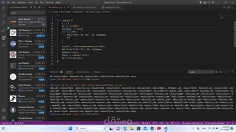 Making Scanner With Go Lang مستقل