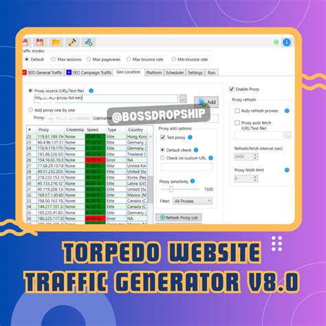 Aplikasi Website Traffic Generator Clicky