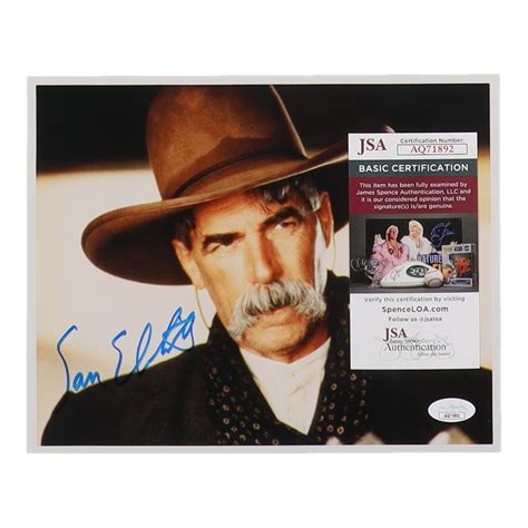 Sam Elliott Signed Tombstone 8x10 Photo Jsa Pristine Auction
