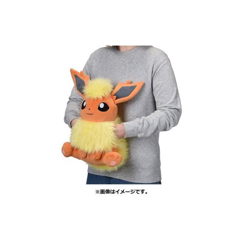Plush Hands Warmer Flareon Pokémon Honwaka Poka Poka Meccha Japan