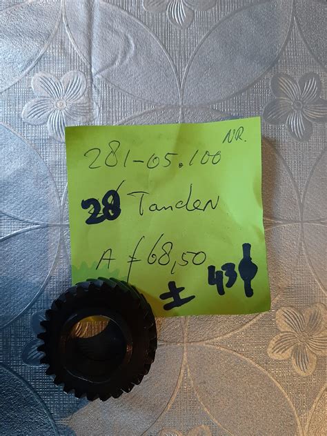 28 Tands Krukas Tandwiel Zundapp Jean Nl