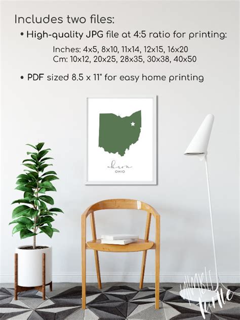 Athens Georgia Art Map Printable Athens Ga Wall Art Athens Etsy