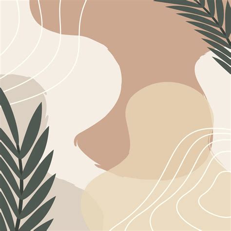 Colored Neutral Color Background With Watercolor Effect Vector
