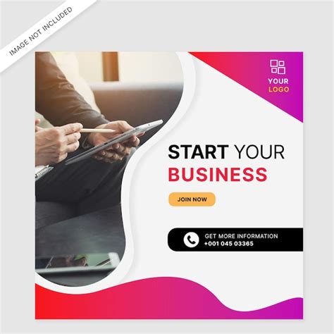 Premium Psd Business Marketing Promotion Instagram Post Design