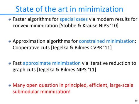 ppt tutorial on optimization with submodular functions powerpoint