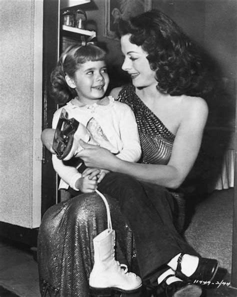 Hedy Lamarr And Her Daughter Dons American Songbook