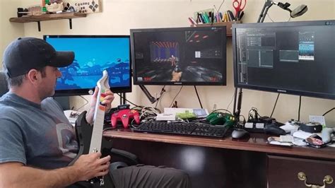 Doom With Guitar Hero Controls