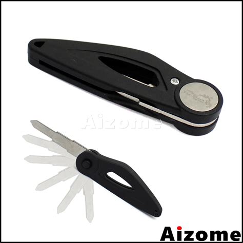 X Motorcycle Blank Key Folding Flip Key Left Motorbike Scooter Uncut Blade Blank Key Foldable