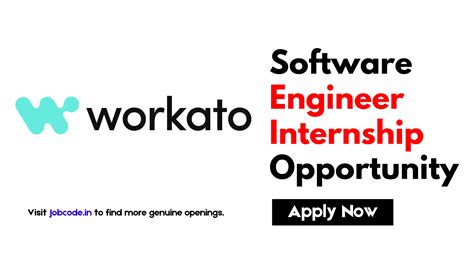 Software Engineer Internship Oppturnity At Workato Jobcode