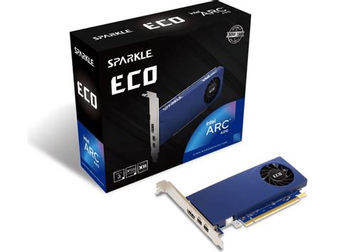 Sparkle Releases New Arc A310 A380 Low Profile GPUs Exeton Tech