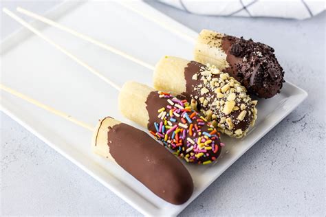 Chocolate Dipped Frozen Bananas Thai Caliente Dessert Recipes
