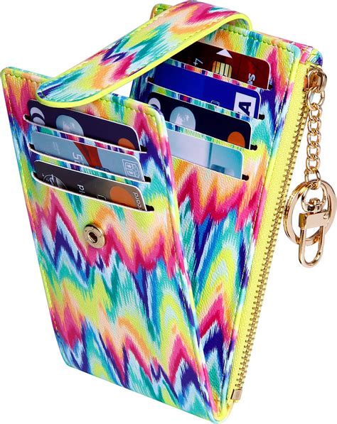 Rfid Card Holder Wallet For Women Slim Wallets Bifold Multi