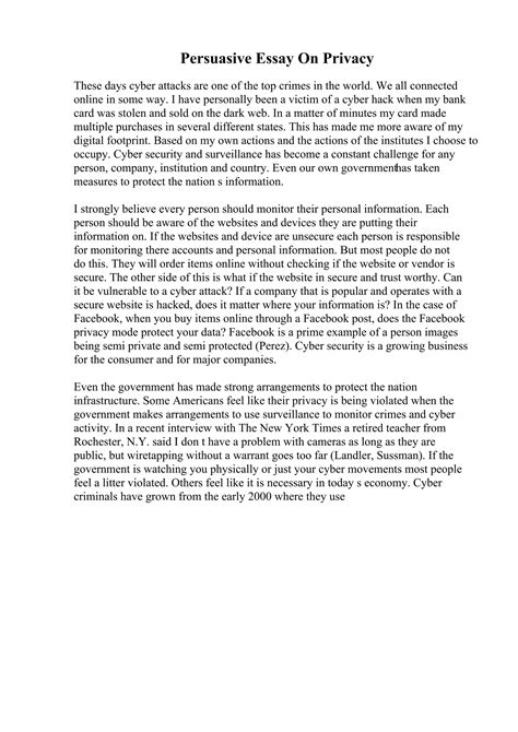Narrative Essay Guidelines Pdf