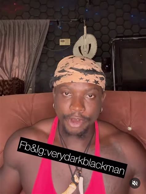 VIDEO You Dey Enter My Eye Very Dark Man But You No Dey Wash Your