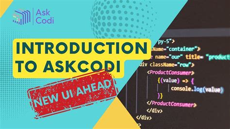 Askcodi 101 Youtube