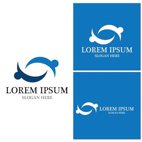Plantilla Vectorial Del Logotipo De La Familia De La Salud De Las Personas De La Comunidad