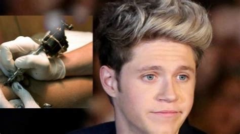 Niall One Direction Tattoo