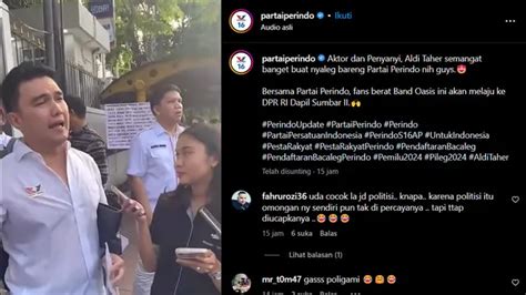 Vicky Prasetyo Yusuf Mansur Hingga Aldi Taher Daftar Jadi Caleg Dari