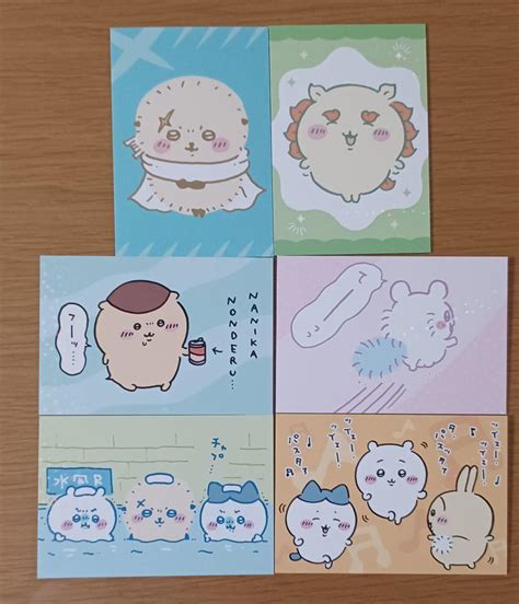 ちいかわ ブロマイドガム 6枚セット メルカリ