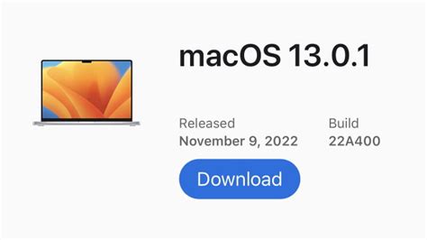 Apple Releases Macos Ventura 1301 Download Iclarified