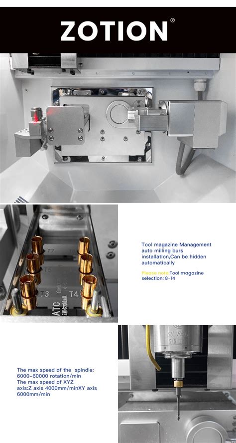 China Customized 5 Axis Cnc Milling Machine Factory Suppliers And Manufacturers Zotion