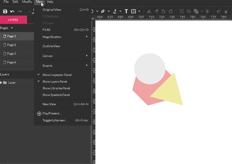 View Menu Corel Vector Help View Menu Corel Vector Help