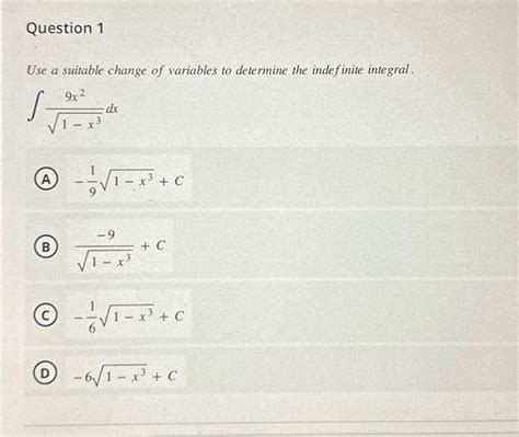 Solved Use A Suitable Change Of Variables To Determine The Chegg