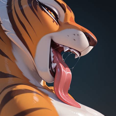Rule 34 Ai Generated Fangs Female Master Tigress Maw Shot Mawshot