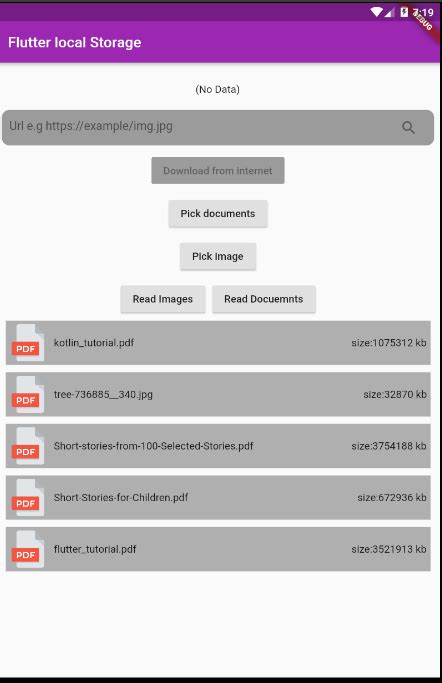 Github Amirk3321flutterlocalstorage Download Images Docs From Internet And Save Locally