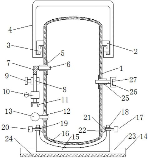 一种用于化学实验中惰性气体试剂存放容器的制作方法
