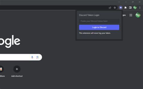 Discord Token Login Pour Google Chrome Extension T L Charger