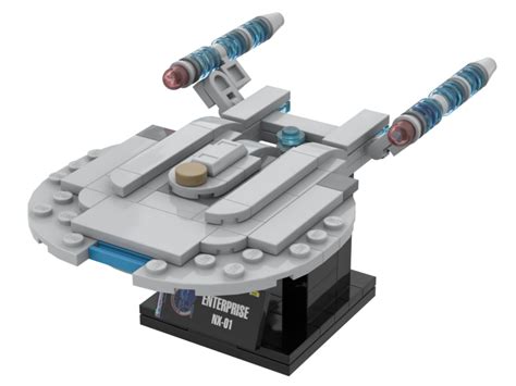 Enterprise Nx 01 Lego Star Trek Model Ship Enterprise Nx01 Archer