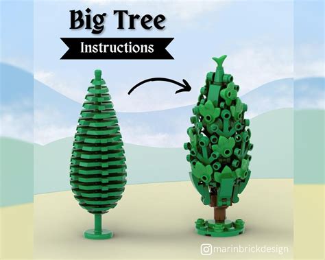 Lego Moc Vintage Big Tree Lego Castle Moc By Marinbrickdesign