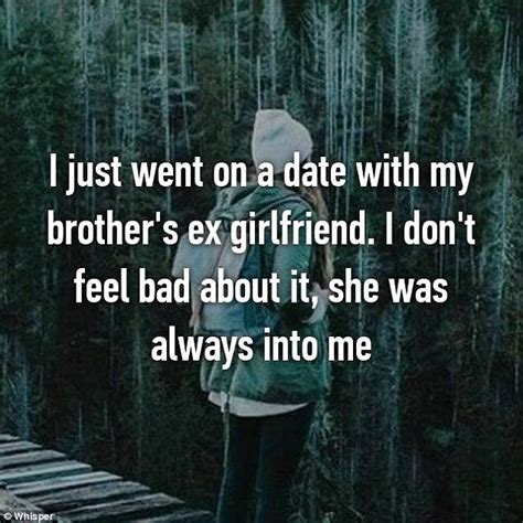 Whisper Users Post Confessions About Dating Siblings Ex Daily Mail Online
