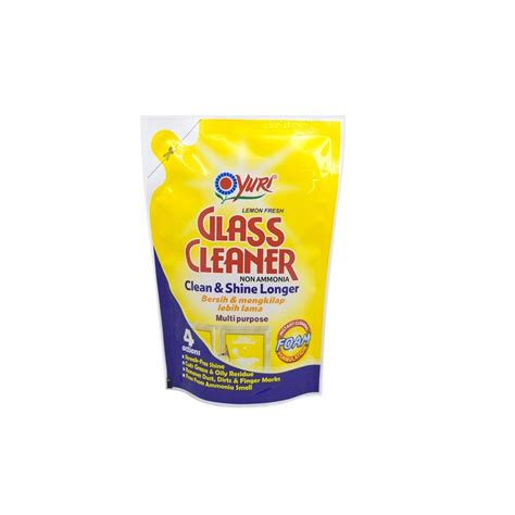 Jual Yuri Glass Cleaner Lemon Fresh Pouch 410 ML Di Seller Sumarno Mart Kebon Jeruk Kota