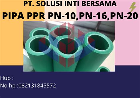 Supplier Pipa Ppr Pn 10 Pn 16 Pn 20 Maluku 082131845572