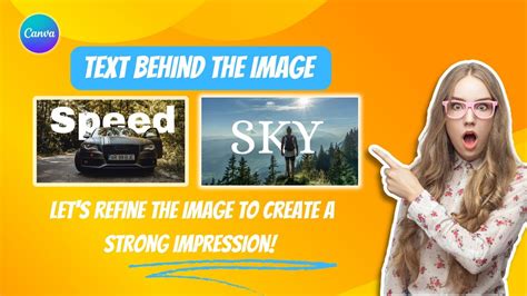 Add Text Behind Images Using Canva In Just 2 Minutes Canva Tutorial Youtube