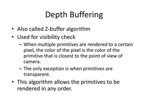 csc8820 advanced graphics algorithms ppt download