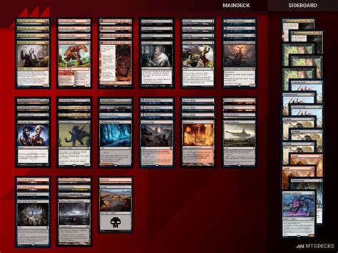 Pioneer Rakdos Midrange Deck By Alscec MTG DECKS