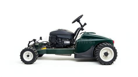 Lawn Mower White Background Stock Image Image Of Undefined